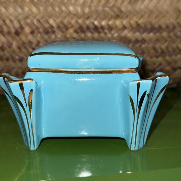 Keystone | Accents | Vintage Blue Keystone China 22kt Gold Hand ...